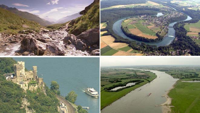 Der Rhein - Von der Quelle bis zur Mündung